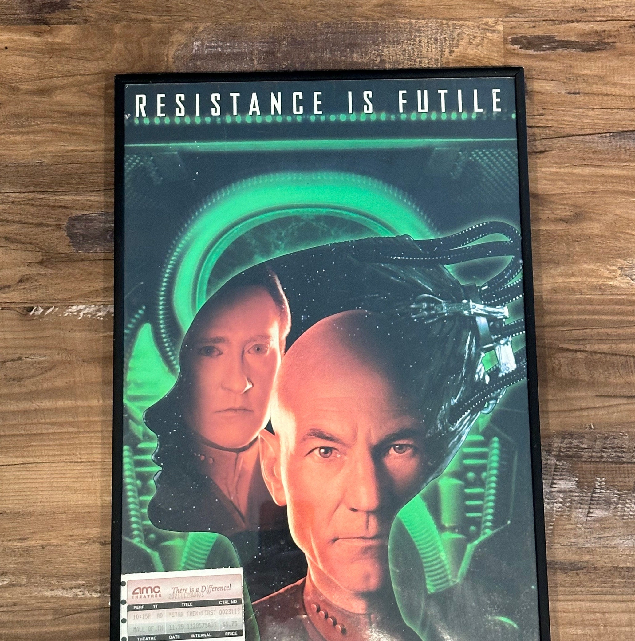 Star Trek: First Contact Experience Wall Art Poster 24x14 W/ Movie ...