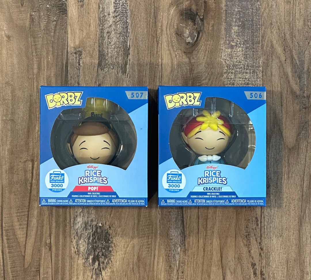 Funko Rice Krispies Dorbz Limited Edition 3000 Pieces crackle & Pop ...