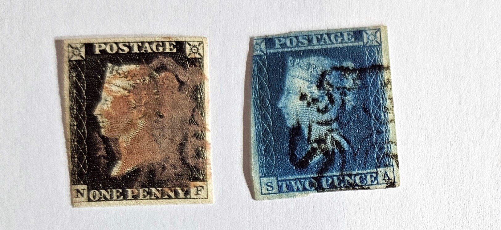 GB 1840 Penny Black Original Stamps - Etsy UK