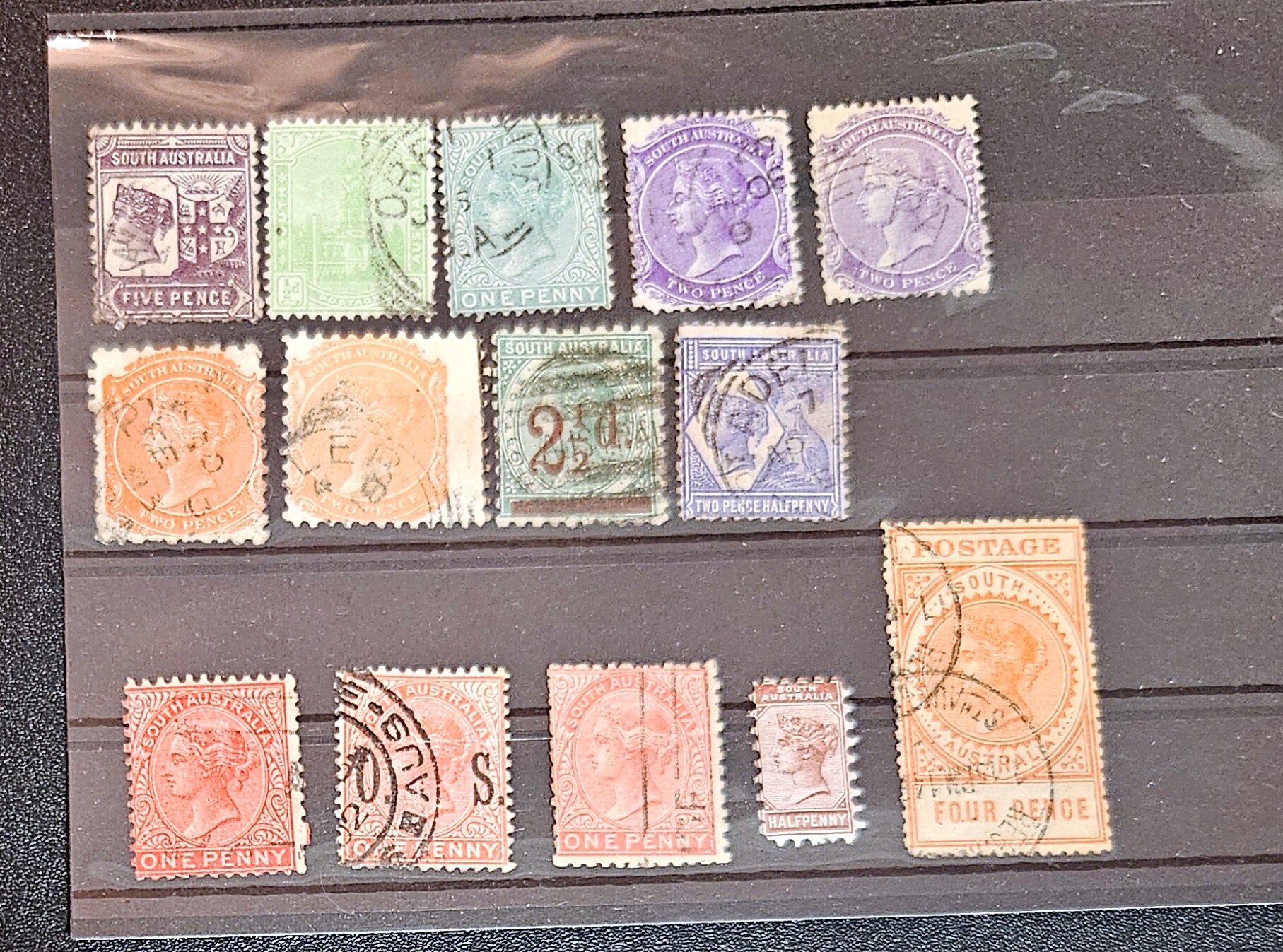 Vintage Australia States Stamps - Etsy