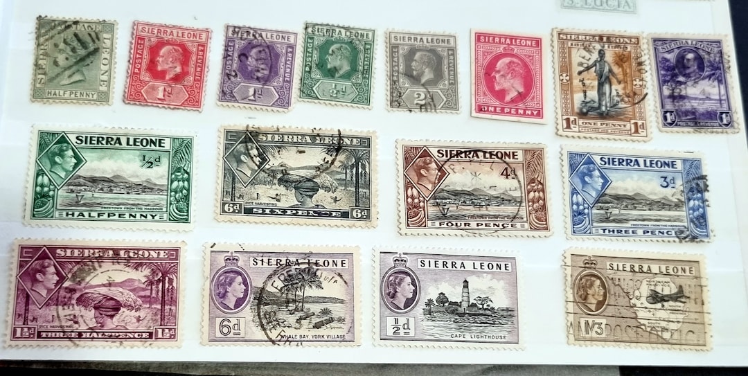 Vintage Sierra Leone Stamps - Etsy