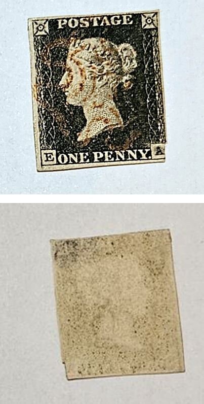 GB 1840 Penny Black Original Stamps - Etsy UK