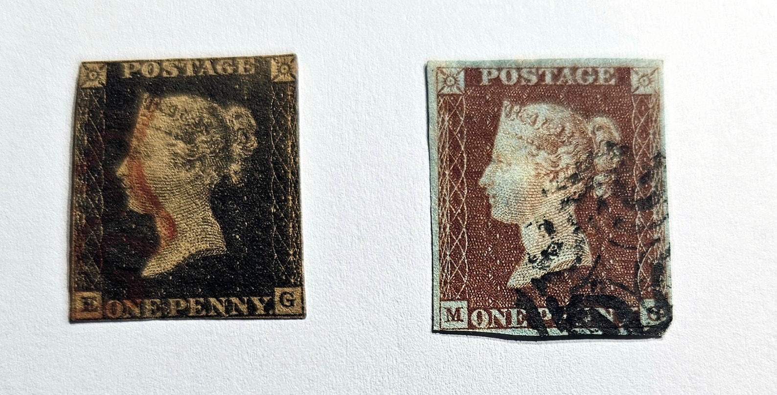 GB 1840 Penny Black Original Stamps - Etsy UK