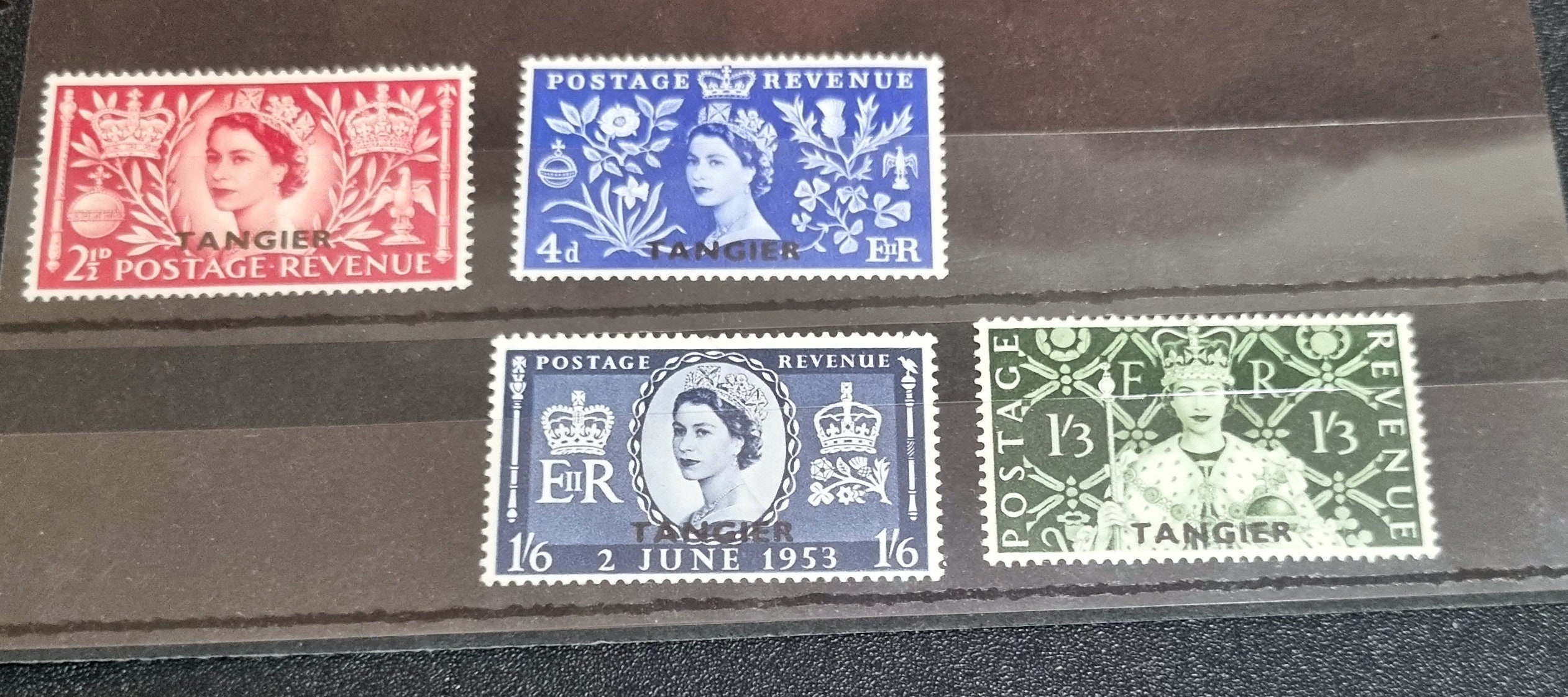 Vintage Tangier Stamps British French Spanish - Etsy