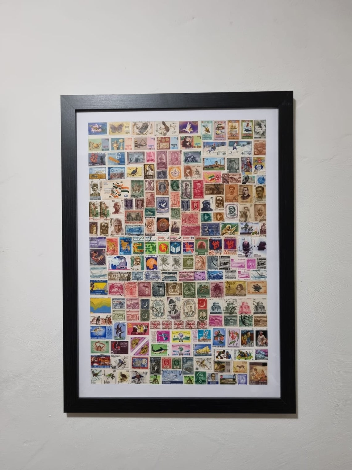 South Asian Themed Vintage Stamp Collection - Etsy