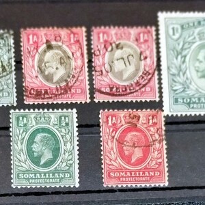 Vintage Somaliland Stamps KGV KGVI QEII - Etsy UK