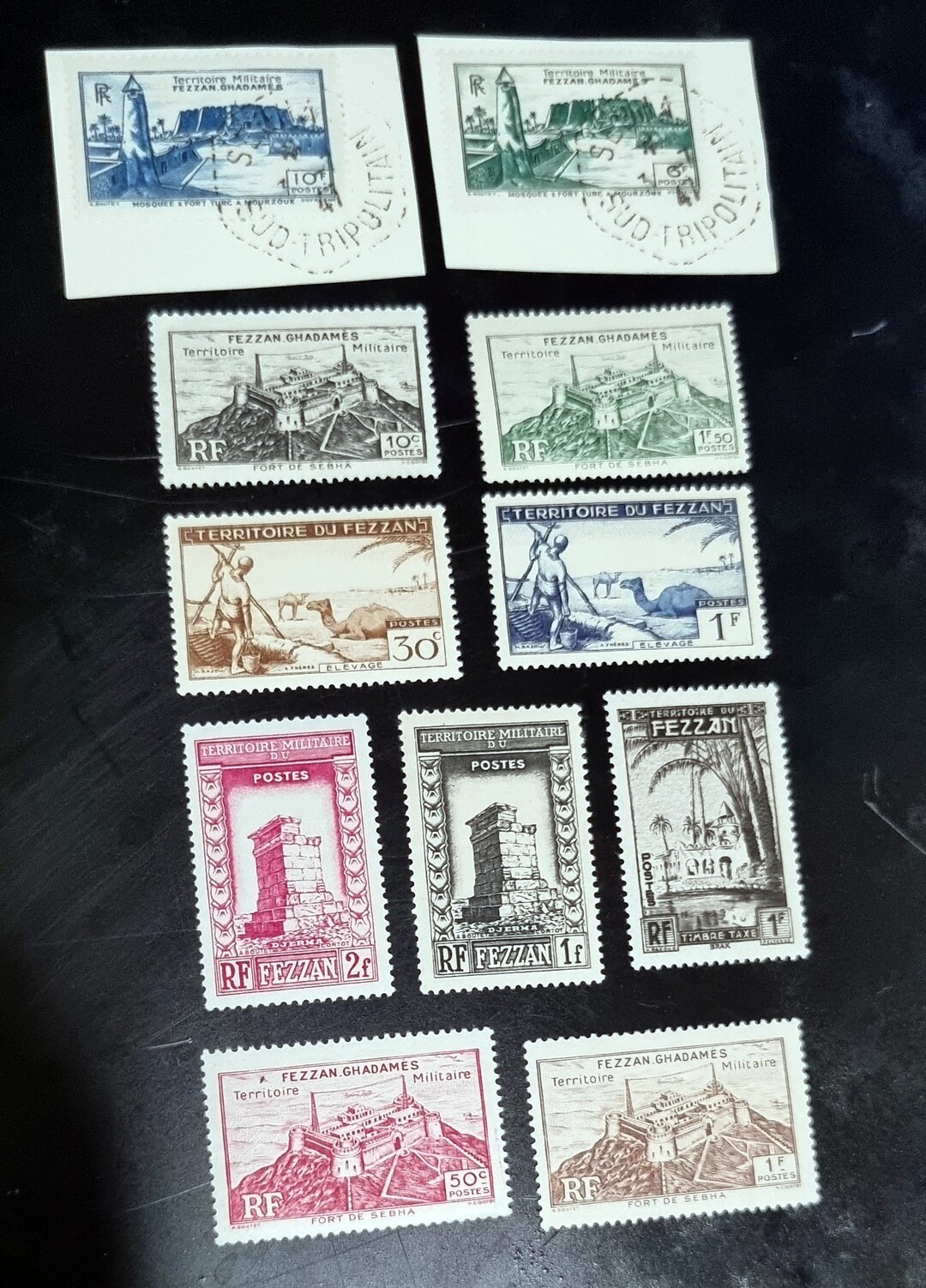 Vintage French Colonies Stamps Set 2 - Etsy