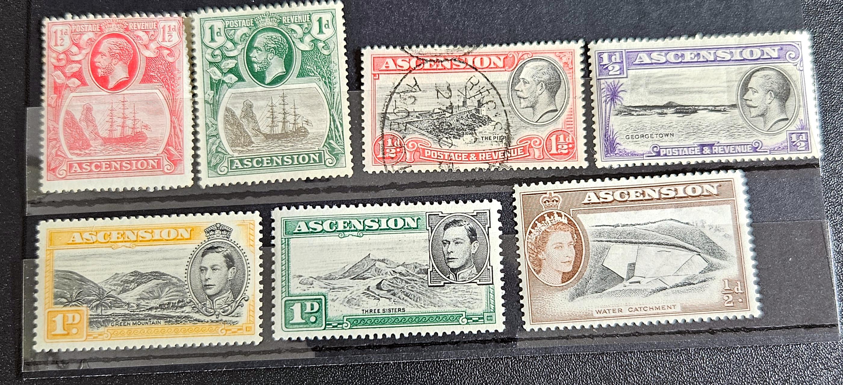 British Commonwealth Vintage Ascension Stamps - Etsy