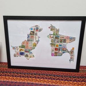 South Asian Themed Vintage Stamp Collection - Etsy