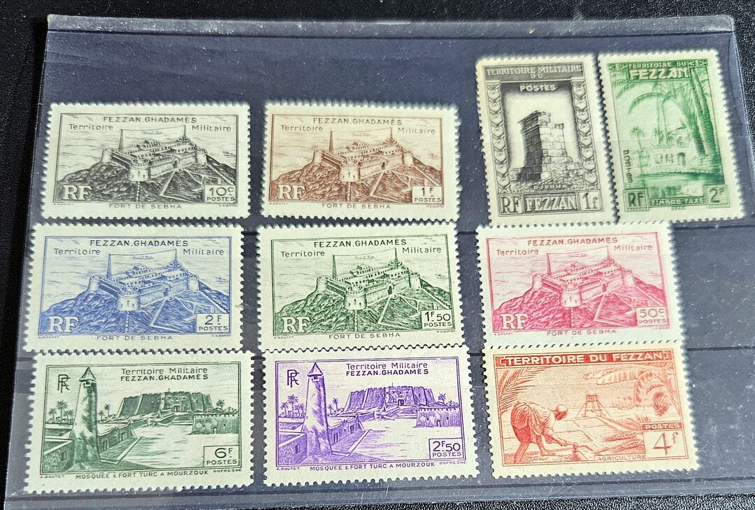 Vintage French Colonies Stamps Set 2 - Etsy
