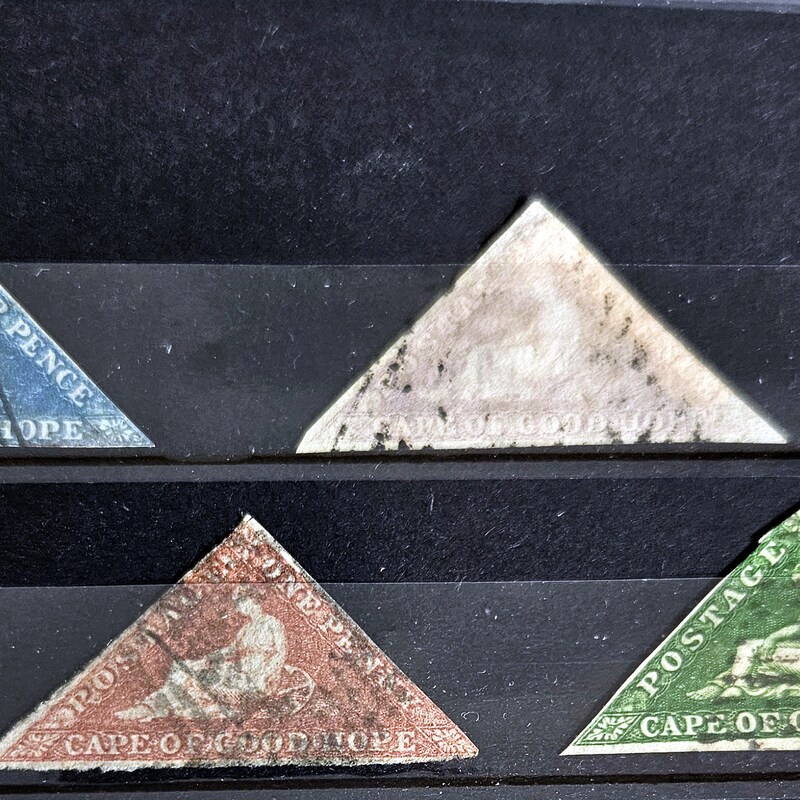 Triangle Stamp - Etsy