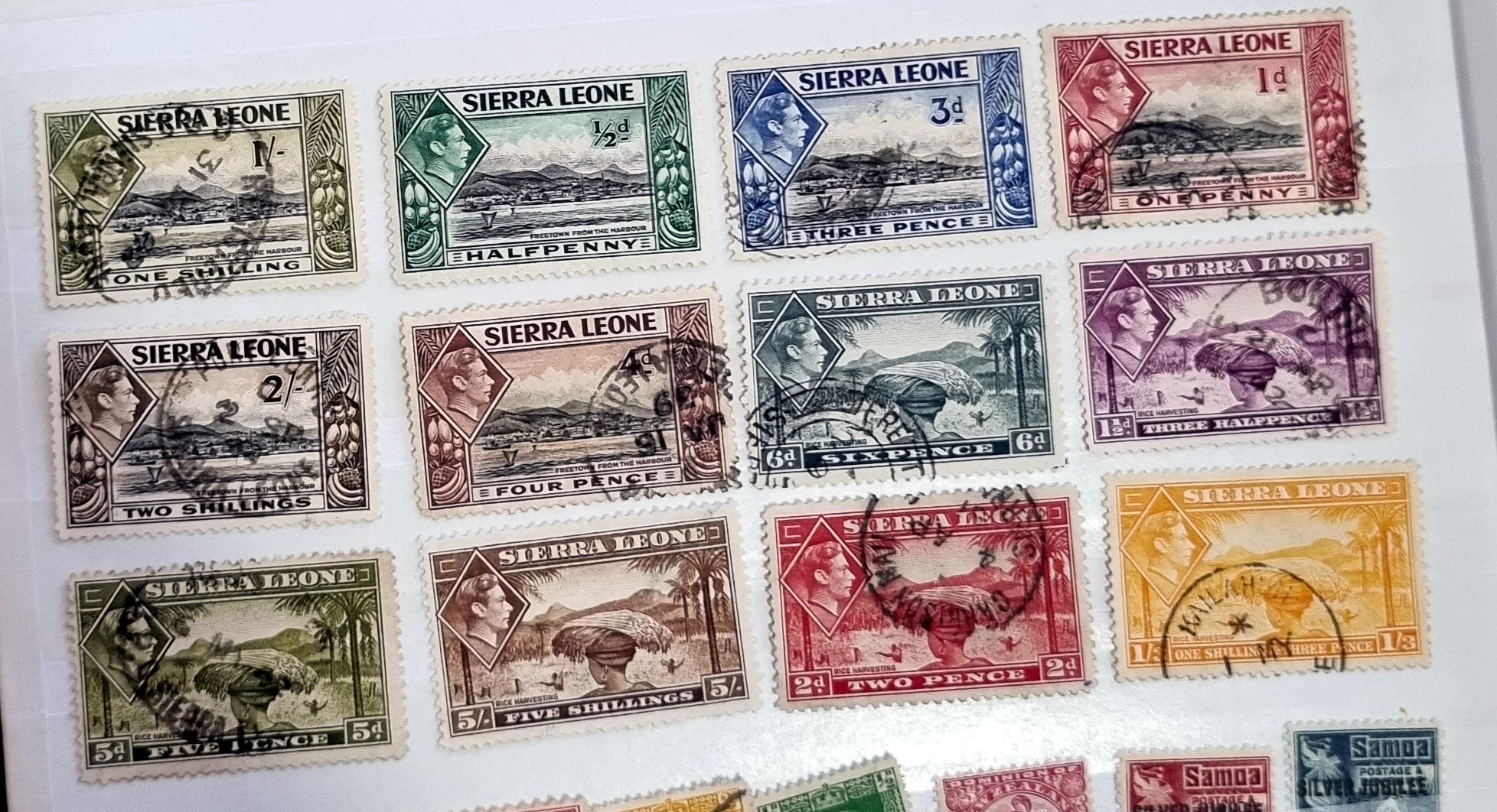 Vintage Sierra Leone Stamps - Etsy