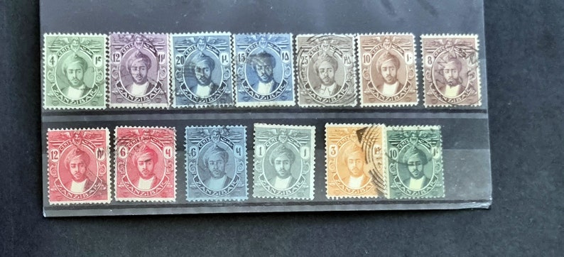 Vintage Zanzibar Stamps (part of Tanzania Now) - Etsy