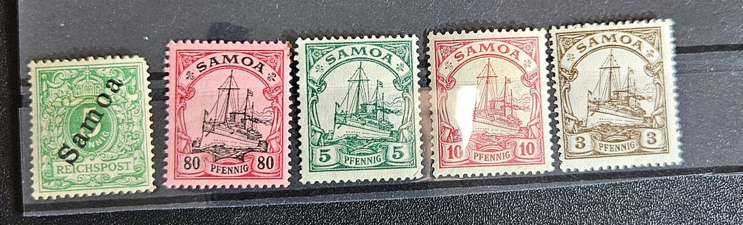 German Colonies Vintage Stamps Set 1 - Etsy
