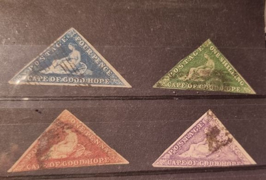 Cape of Good Hope Triangle Set of Stamps - Etsy