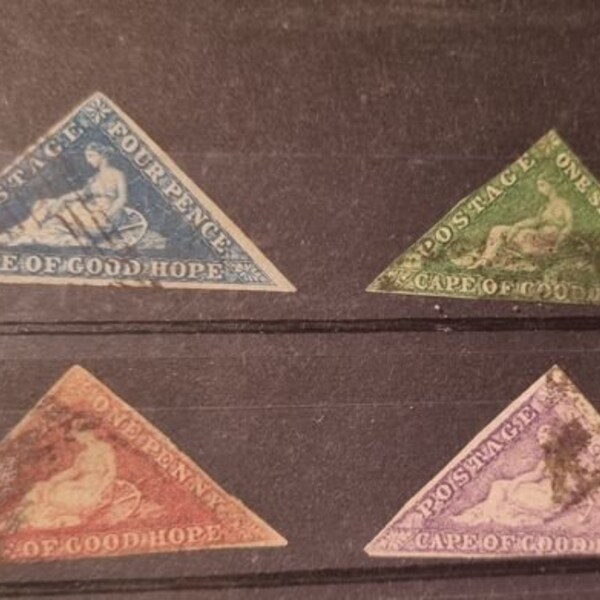 Triangle Stamp - Etsy