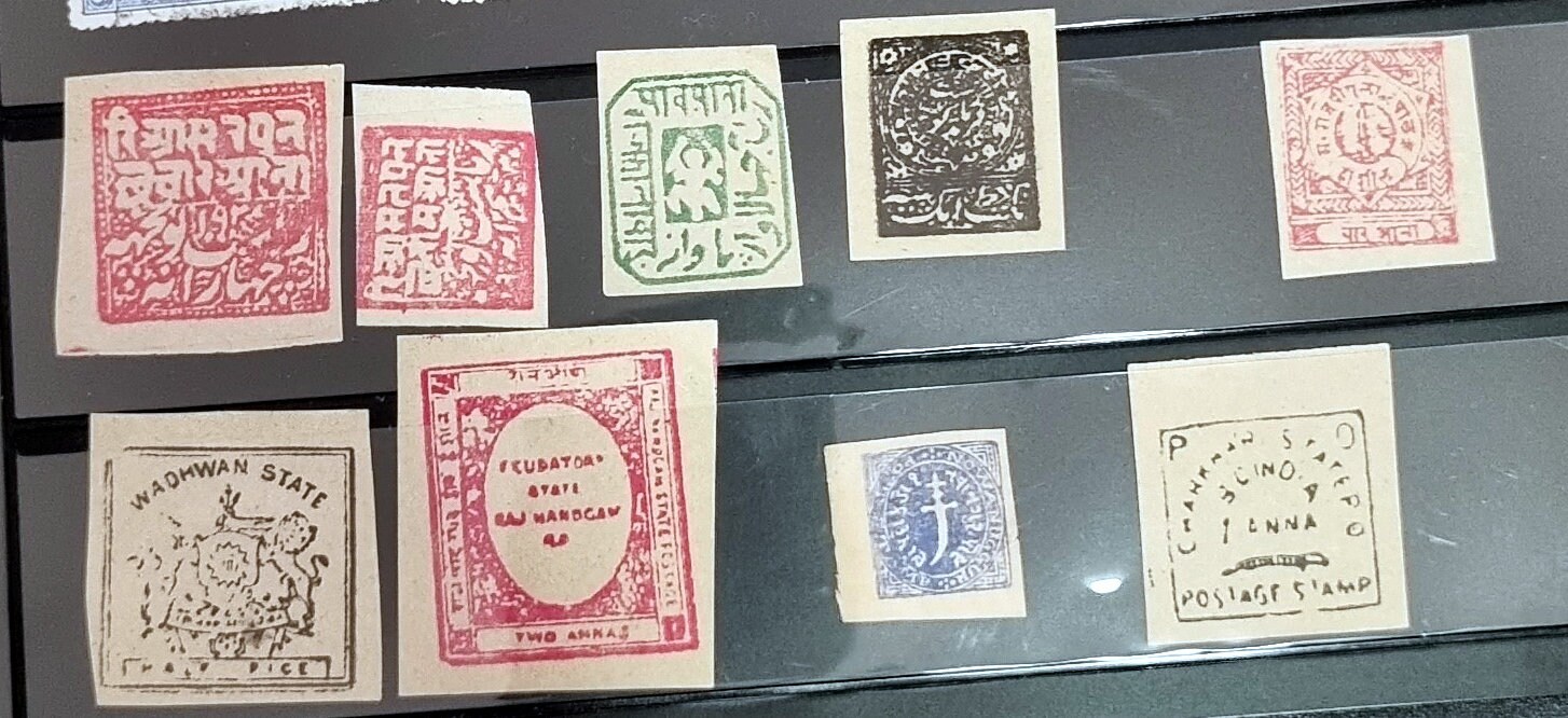 Indian Feudatory States Stamps Set 1 - Etsy