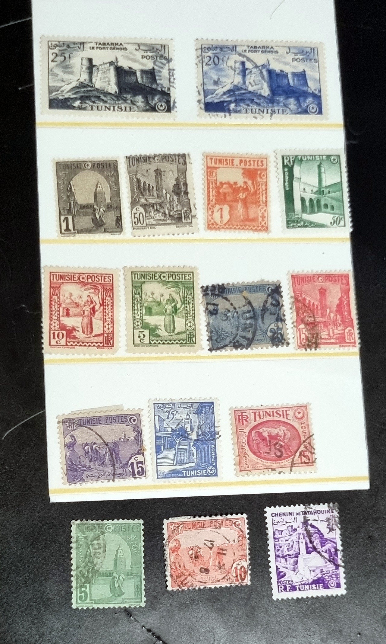 Vintage French Colonies Stamps Set 2 - Etsy
