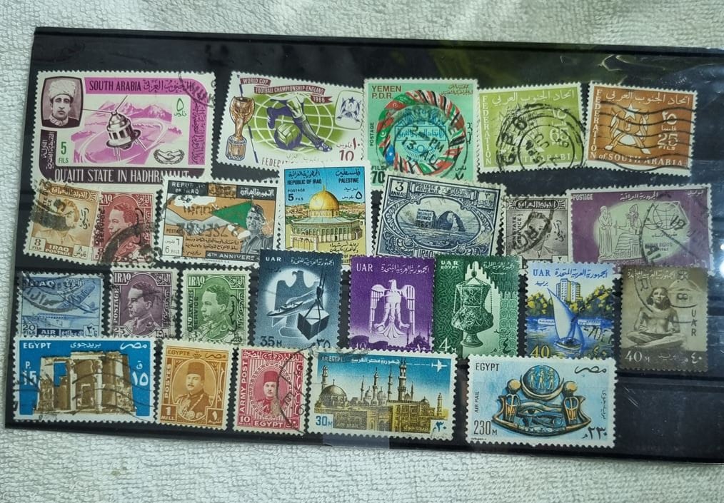 Mix Arab Countries Stamps - 50/100/200 Stamps All Different - Etsy
