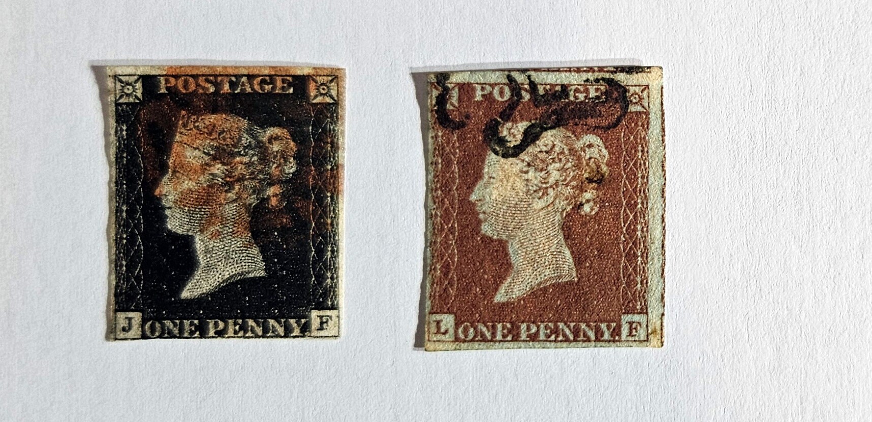 GB 1840 Penny Black Original Stamps - Etsy UK