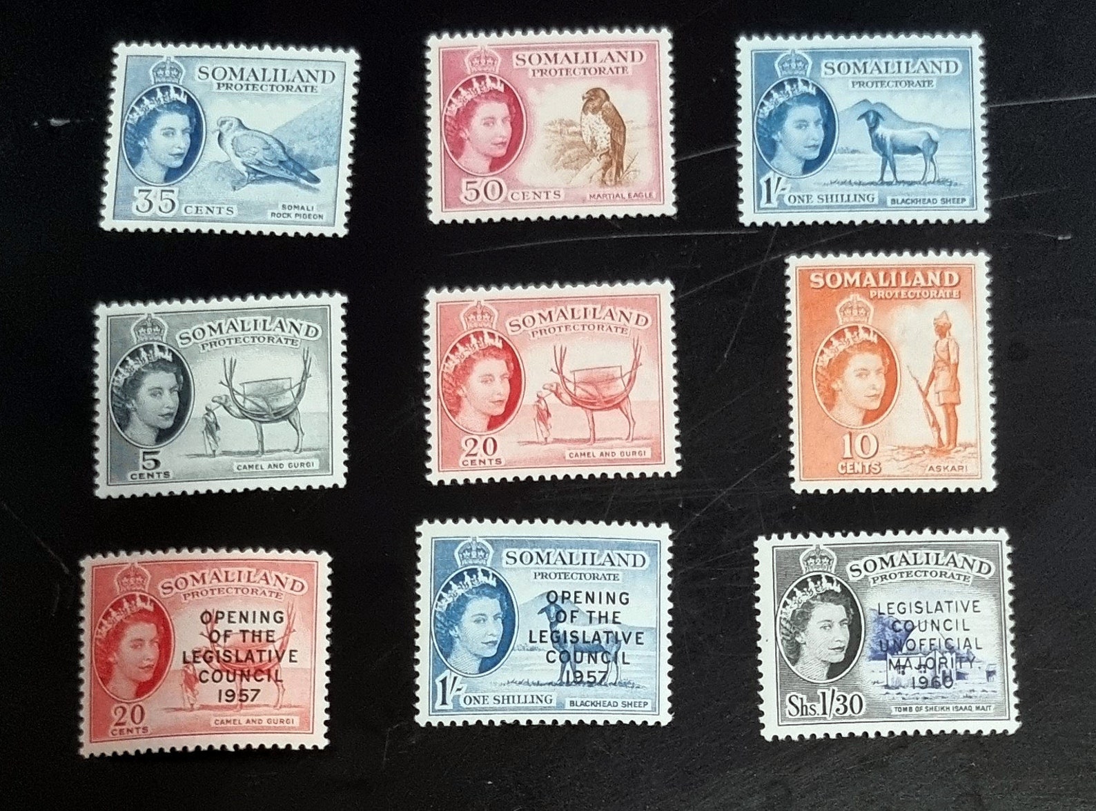 Vintage Somaliland Stamps KGV KGVI QEII - Etsy UK