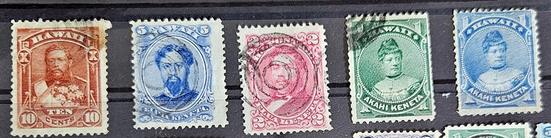 Vintage Hawaii Stamps - Etsy