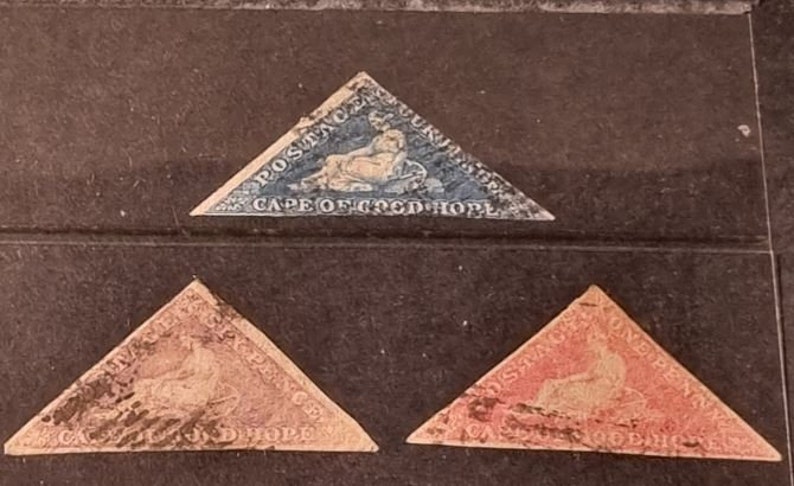 Cape of Good Hope Triangle Set of Stamps - Etsy