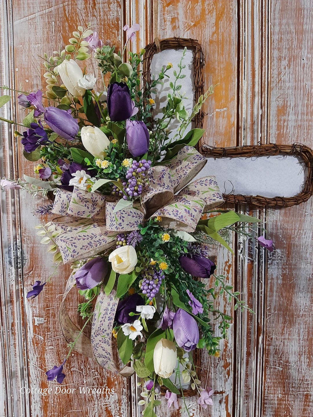 Cross Wreath for Front Door,rustic Christian Home Decor,floral Cross ...