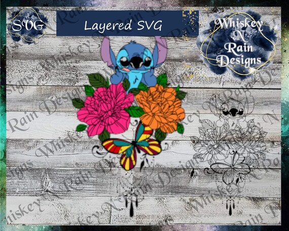Layered Stitch SVG Cut File Vinyl File PNG Sublimation - Etsy