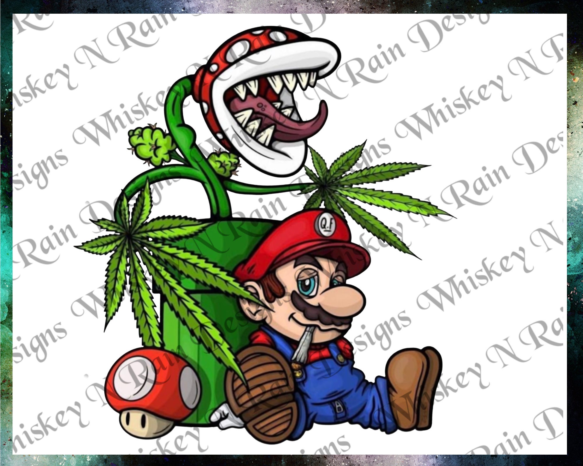 Mario Smoking Weed