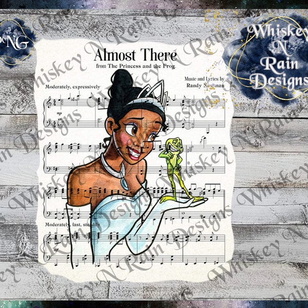 Princess Tiana Wall Decal - Etsy