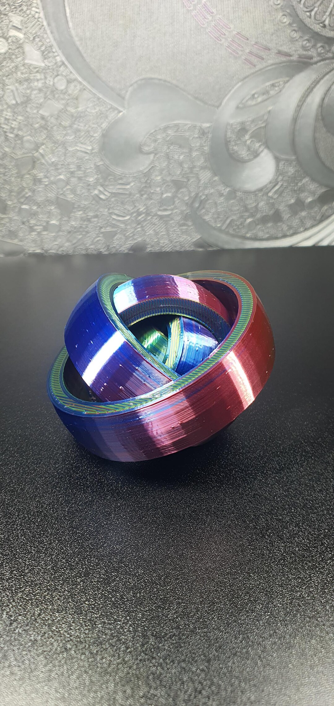 Fidget Toy | Anti-stress Toy | Movable, Bi-tricolor | Desk Toy | Gift ...