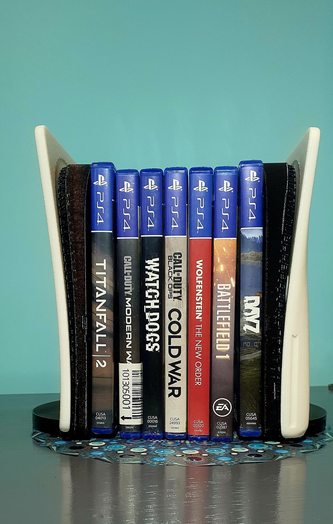 Playstation Ps5 Mini Game Shelf | Bookshelf | Game Holder |PS5 | PS4 - Etsy