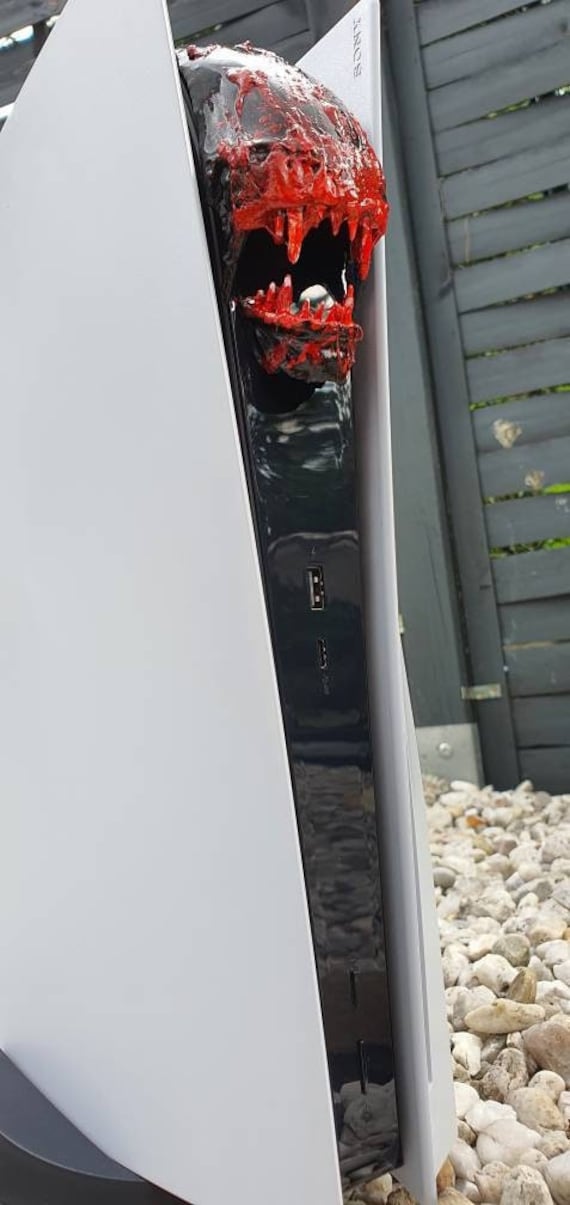 Bloody 3D Print Alien Head for PS5 Play Station 5 Tuning - Etsy UK