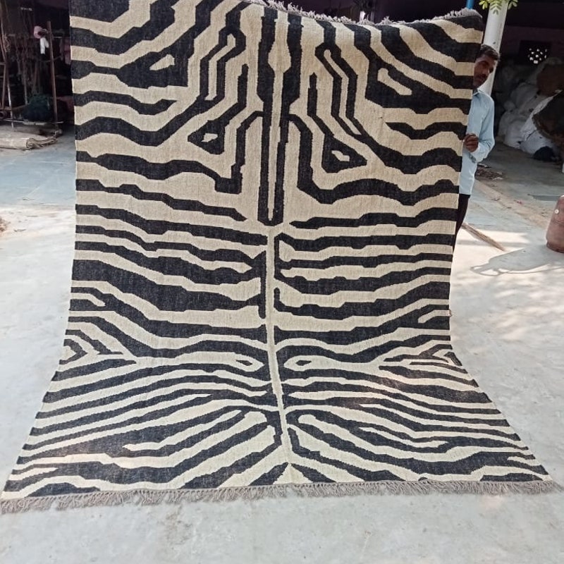 Jute Wool Blend Rug - Etsy
