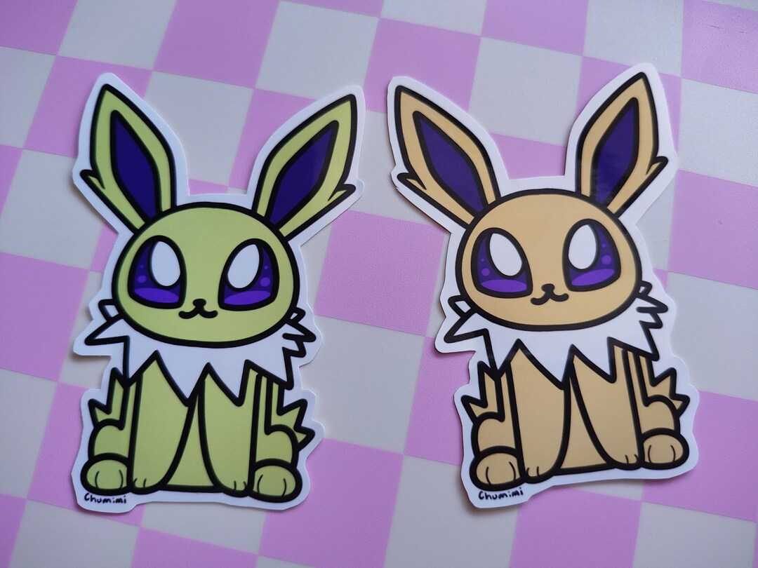 Jolteon Pokemon Inspired Fanart Sticker - Etsy