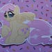 Fluttershy MLP Sticker With Emo Version! - Etsy