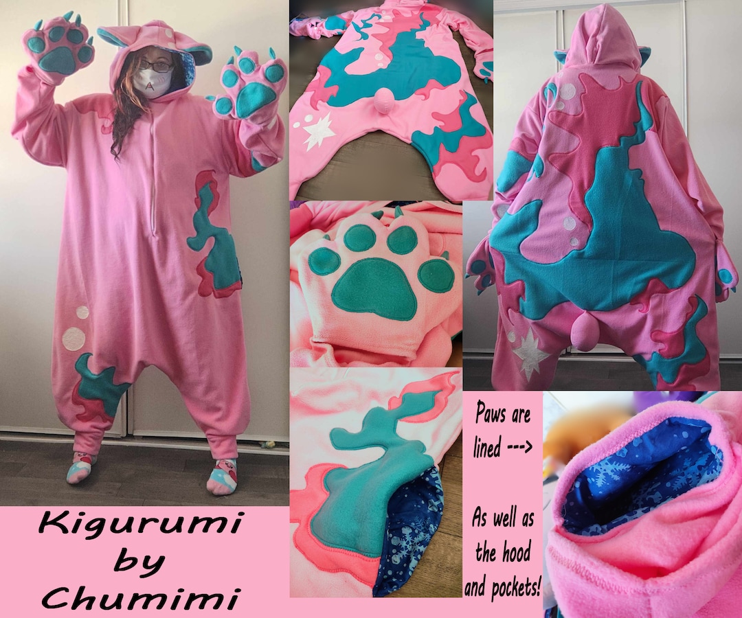 Custom Fursona Kigurumi Onesie - Etsy