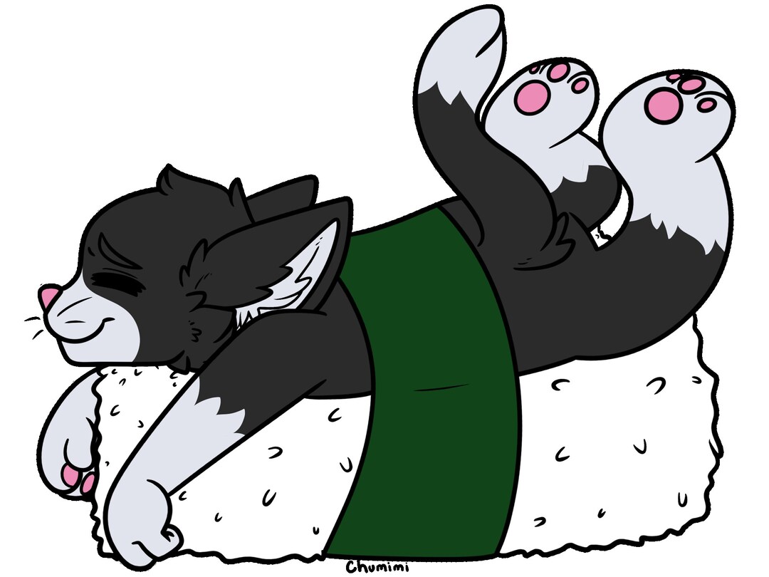 Sushi Fursona Oc Ych - Etsy