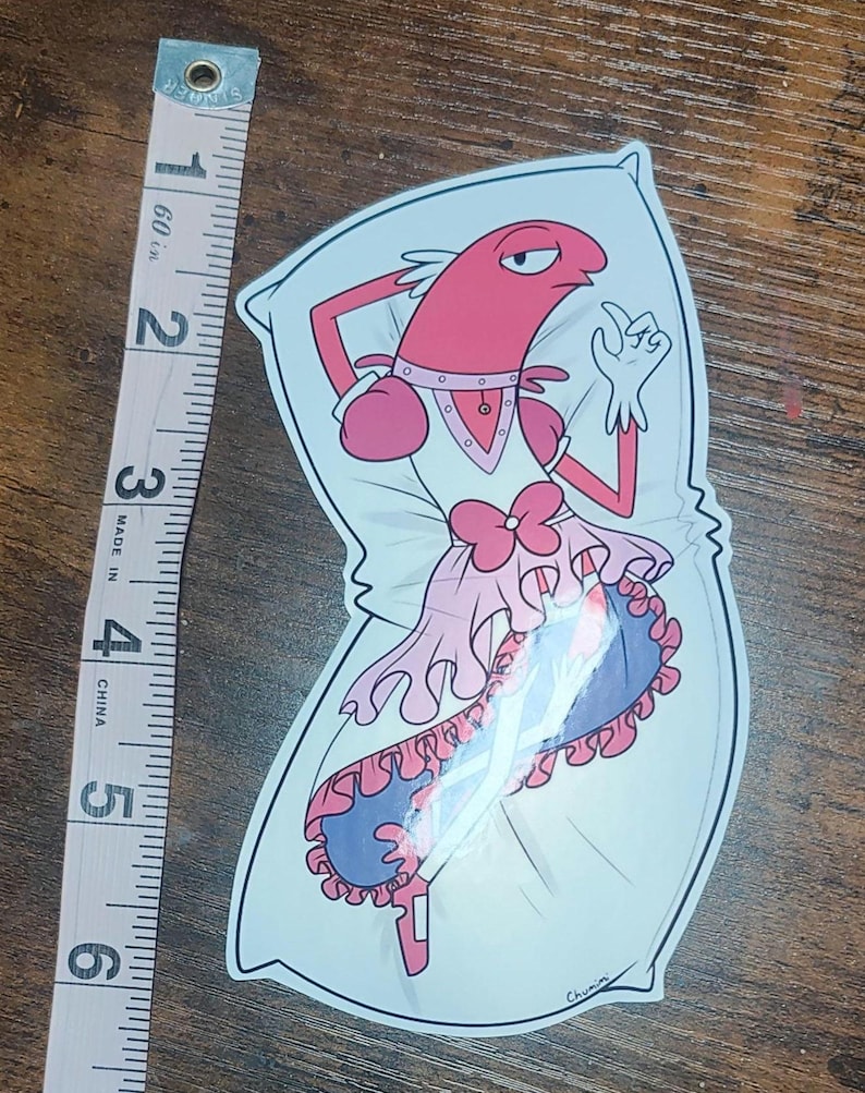 Smiling Friends Allan Magical Cosplay Dakimakura Sticker - Etsy