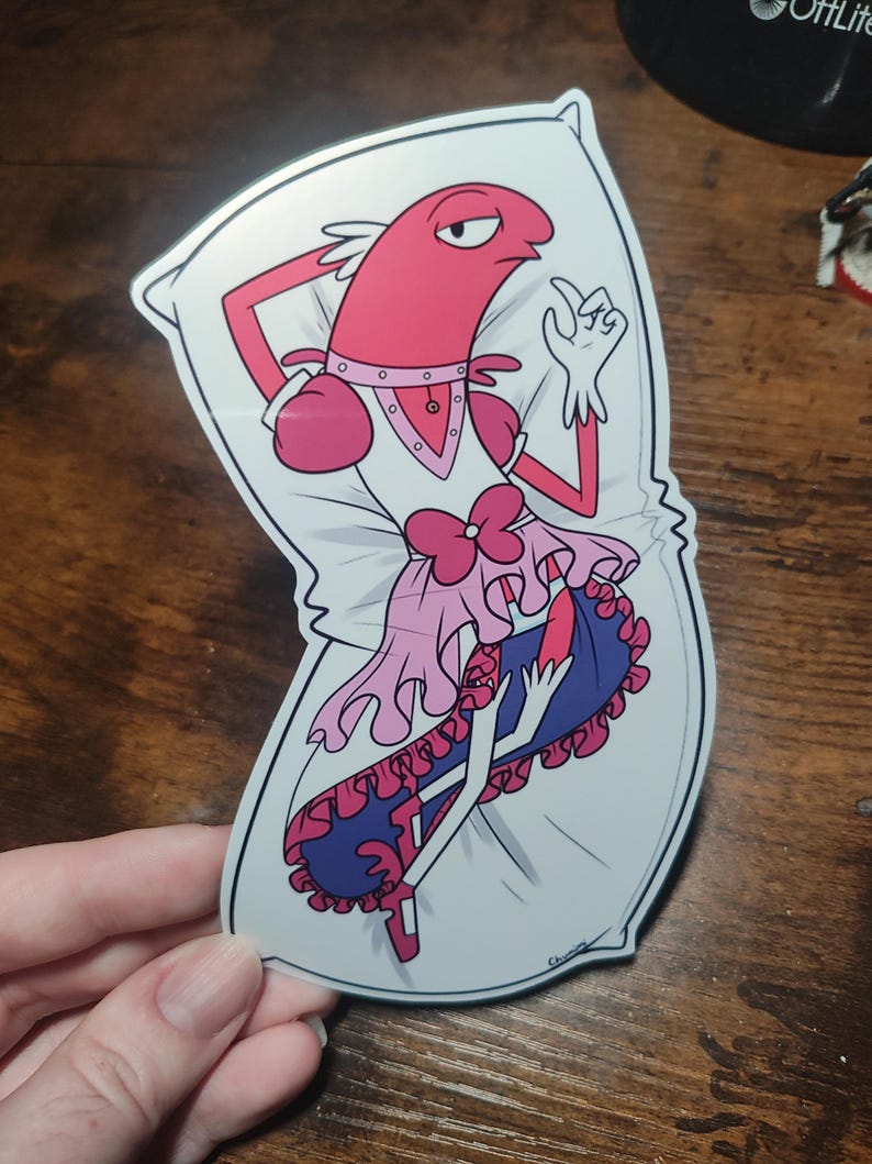 Smiling Friends Allan Magical Cosplay Dakimakura Sticker - Etsy