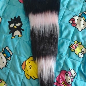 Emo Raccoon Tail Hair Extension for Fursuit - Etsy