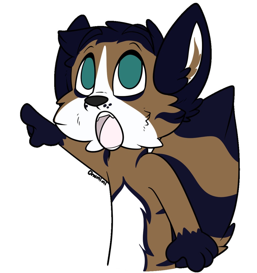 Soyjak Pointing Meme Fursona YCH Digital Sticker - Etsy