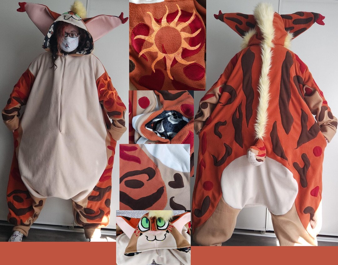 Custom Fursona Kigurumi Onesie - Etsy