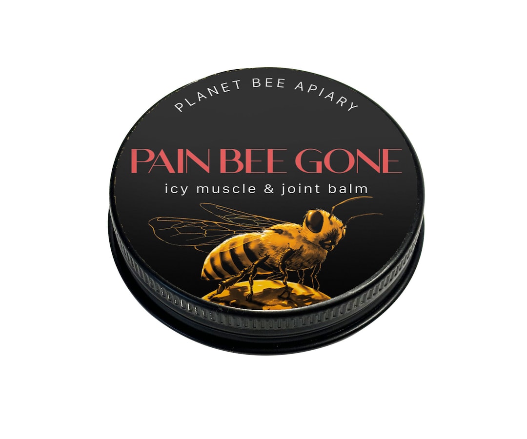 PAIN BEE GONE Icy Muscle and Joint Balm, Soothes Discomfort in Muscles ...