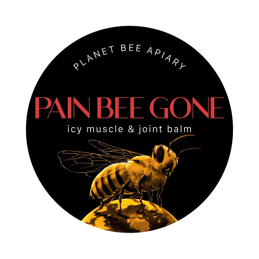 PAIN BEE GONE Icy Muscle and Joint Balm, Soothes Discomfort in Muscles ...