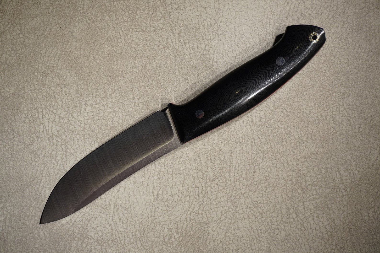 Kruchkov Skinning/universal Knife Varyag, Full Tang Design, G-10 Handle ...