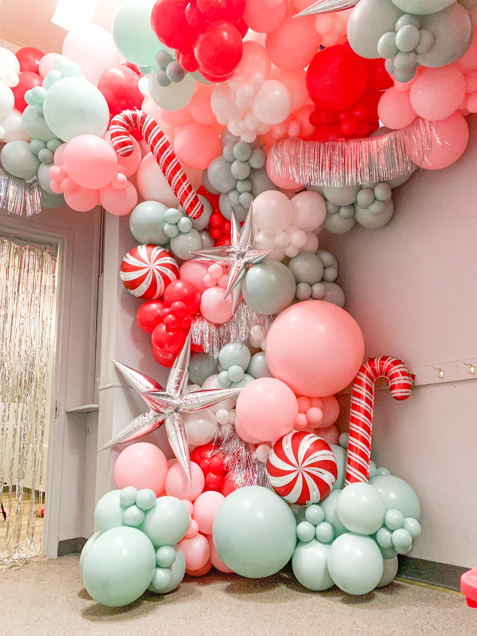 Winter Wonderland/ HOLIDAY DIY Balloon Garland Kit / Custom High ...