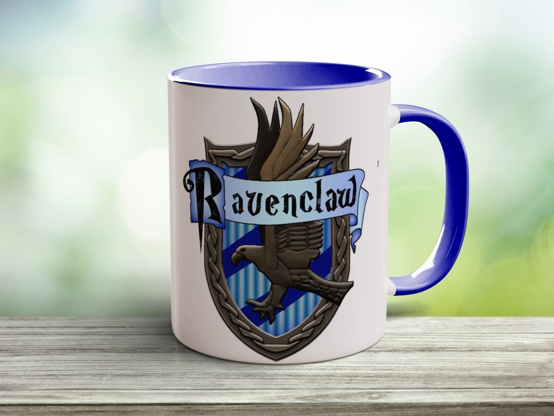 Ravenclaw Crest Wizard Quirky Mug for Caffeine Enthusiasts Personalised ...