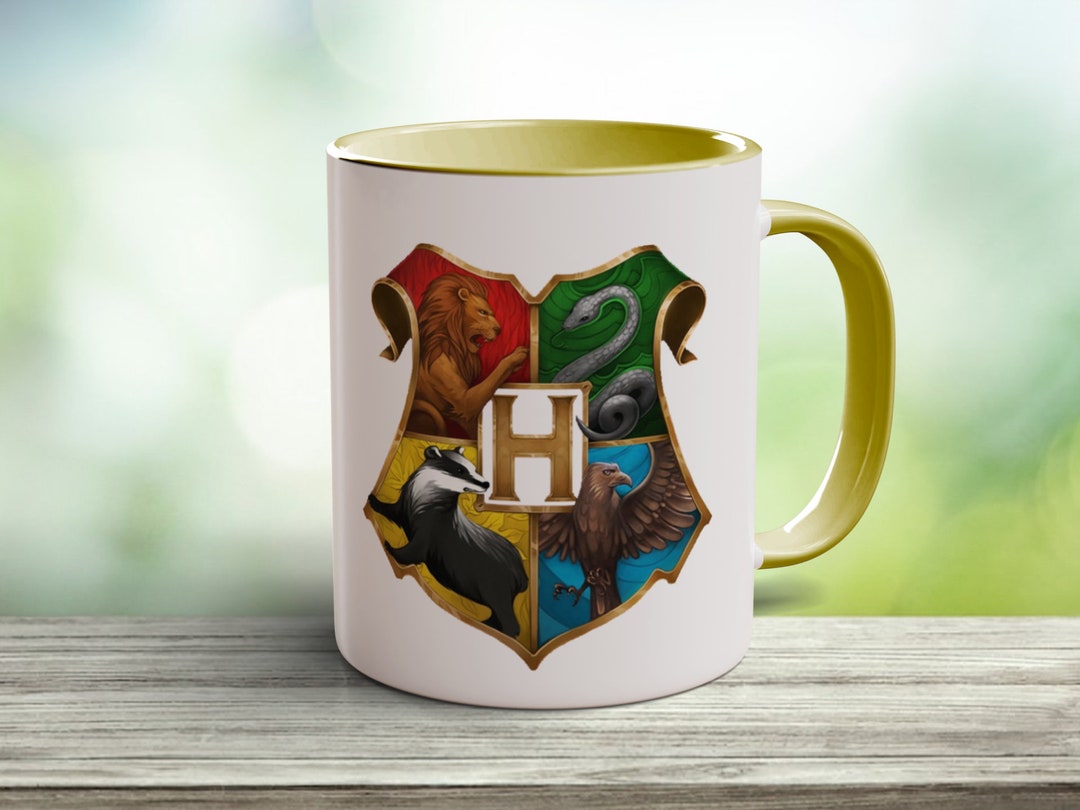 Hogwarts Crest Wizard Quirky Mug for Caffeine Enthusiasts Personalised ...